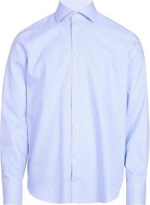 van Laack Chemise &agrave; carreaux en coton