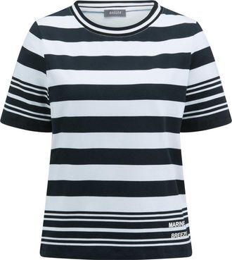 Basler Rundhals-Shirt BASLER blau