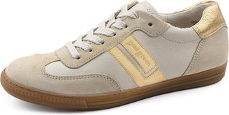 Paul Green Damen, Frauen Low-Top Sneaker,Strassenschuhe,Sportschuhe,Freizeitschuhe,Turnschuhe,Laufschuhe,schnürschuhe,Beige (JA),38.5 EU / 5.5 UK