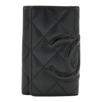 Chanel Pre-owned Schl&uuml;sseletui - - Pre-owned - Damen - Schwarzk - ONE SIZE