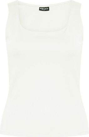 Pieces Damen Pcneja Sl Reversible Top Noos Bc Tanktop 17141171,Bright White,XS