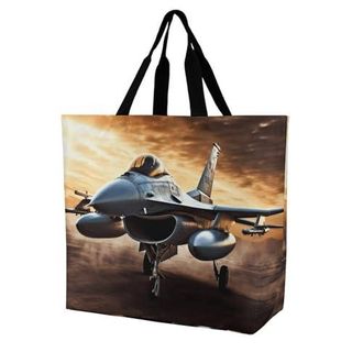 Generic Falcon Fighter Sac Fourre-Tout Imperm&eacute;able Sacs De Courses D&eacute;contract&eacute; Sac Courses Pour Universit&eacute; Shopping Gym