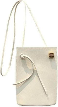 Loewe unisex, Pre-owned, Blanc, Taille: ONE Size Sac bandouli&egrave;re Pre-owned