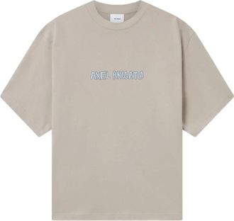 Axel Arigato Homme, Tops, Beige, Taille: S T-shirt