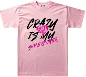 Generic AJ Lee Crazy is My Superpower Merch T-shirt d&eacute;t&eacute; tendance d&eacute;contract&eacute; Y2K T-shirt sport unisexe, rose, XXL