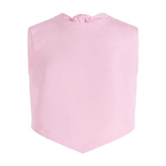 Patou &Auml;rmelloses Top mit offenem R&uuml;cken - - Tops - Damen - Rosa - S