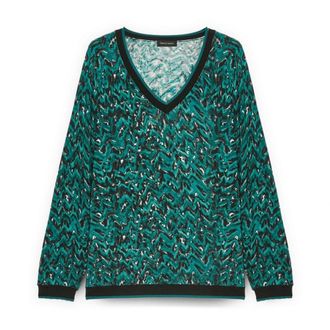 Fiorella Rubino Damen, Strickwaren, Blau, XSGr&ouml;&szlig;e