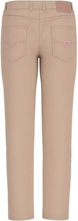 Guess Pantalon coupe droite en coton m&eacute;lang&eacute;