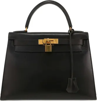 Hermès sac à main Kelly 28 Sellier - Noir