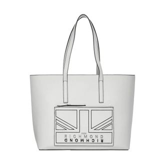 John Richmond Logato Damen Tote Bag - - Bags - Damen - Wei&szlig; - ONE SIZE