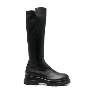 AGL Agl, Femme, Chaussures, Noir, Taille: 39 EU Bottes Chunky Sole pour femmes à la mode