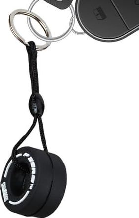 Generic Porte-cl&eacute;s en forme de pneu - Petit sac &agrave; dos - D&eacute;coration de petit sac &agrave; main - Accessoires de d&eacute;coration r&eacute;aliste pour et adultes, blanc, Refer to d