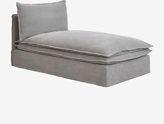 Sklum Sklum - Chaiselongue-Modul für modulares Sofa aus Leinen und Baumwolle Grace