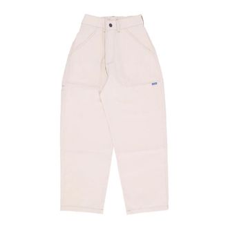 Usual Leichte Baumwollhose mit Kontrastn&auml;hten - - Trousers - Herren - Beige - XL