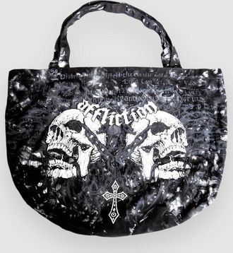 Affliction Decimation Tasche charcoal tea stain