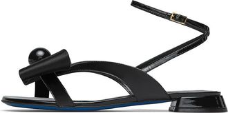 Loriblu Femme, Chaussures, Noir, Taille: 40 EU Sandales en cuir verni avec