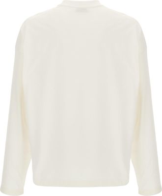 Jil Sander Compact Cotton Jersey T-Shirt - White