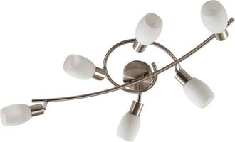 Lindby Spot à intensité variable Arda en verre pour salon & salle à manger