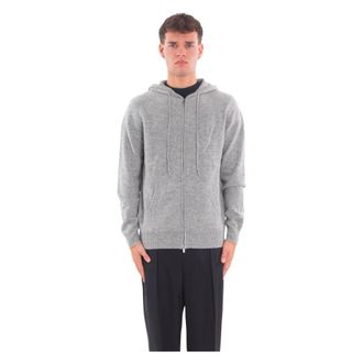MC2 Saint Barth Notting Lammwoll-Zip-Hoodie - - Sweatshirts & Hoodies - Herren - Grau - L