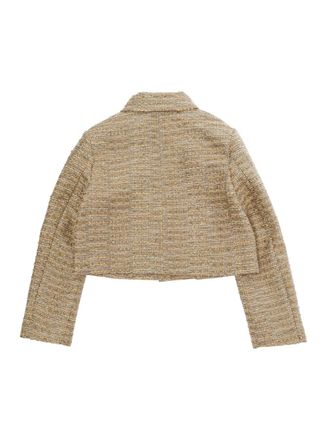 N&deg;21 Girls Metallic Tech Jacket Polyester Blazers