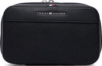 Tommy Hilfiger Kosmetiktasche Th Central Washbag AM0AM14824 Schwarz