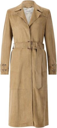 Golden Goose Femme, Manteaux, Brun, Taille: 42 FR Trench Manteaux