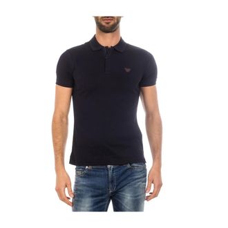 Armani Jeans Polo Shirt - - Tops - Herren - Blau - S