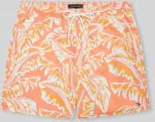 Tommy Hilfiger Regular Fit Badeshorts mit Allover-Muster
