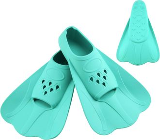 Generic Kinderschwimmflossen - Kurze Trainingsflossen f&uuml;r Kinder zum Schwimmtraining,Taucherflossen F&uuml;r Schnorcheln,F&uuml;r Pool Bodyboarding Fitness Reise Strand