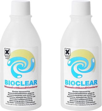 Beliani Wasserbett Konditionierer Set 2 x 250 ml für Wasserbettmatratze BIOCLEAR