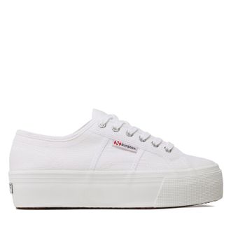 Superga Sneakers aus Stoff Superga 2790 Cotw Linea Up And Down S9111LW Wei&szlig;