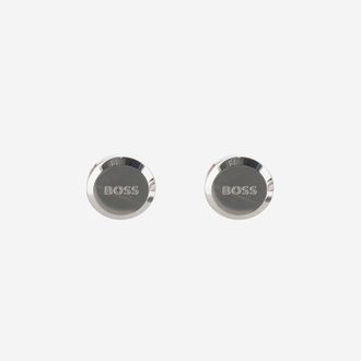 HUGO BOSS Boutons de manchette en laiton avec logo