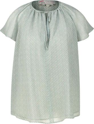 Maison Common Damen Bluse aus Seidengeorgette