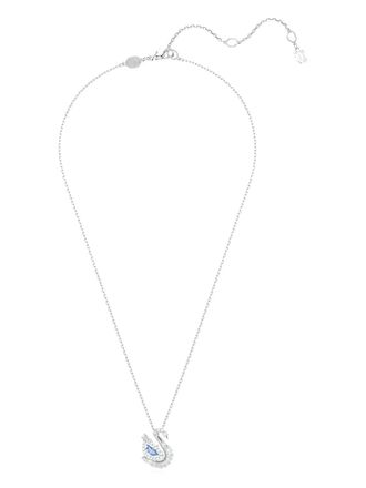 Swarovski collier Swan serti de cristaux - Argent