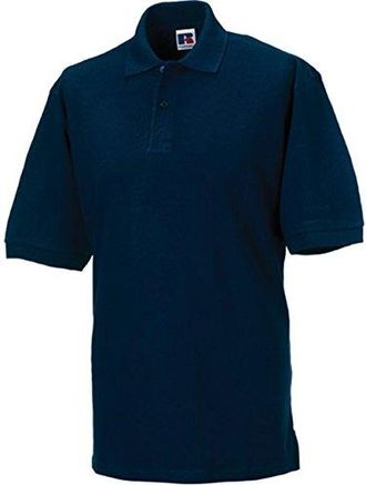Russell Athletic Collection - Polo - Manches courtes - Homme - Bleu - Blue - French Navy - Taille XXXL