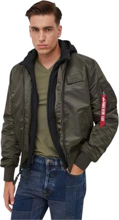 Alpha Industries Herren, Jacken, Gr&uuml;n, MGr&ouml;&szlig;e