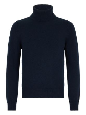 Malo roll-neck sweater - Bleu