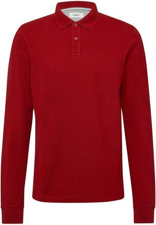 s.Oliver Langarm-Poloshirt