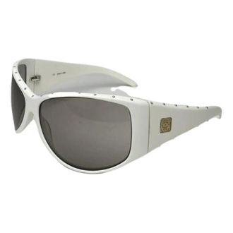 Loewe Lunettes de soleil en plastique Pre-owned - Femme - Pre-owned - Blanc - Taille: ONE Size