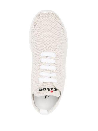 Kiton Womens Fully-Perforated Low-Top Sneakers Aw26 W