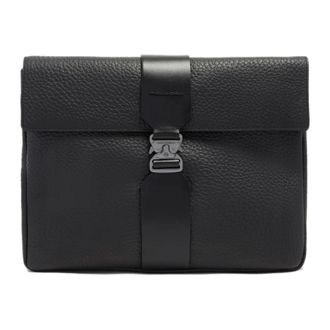 Piquadro Pochette en cuir pour iPad Pro 13 pouces - Homme - Sacs - Noir - Taille: ONE Size