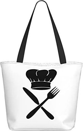 AOOEDM Chapeau de chef et sac &agrave; provisions pour dames 13 x 11 x 7 pouces. Le cadeau parfait pour la Saint-Valentin. Cest de la Saint-Valentin pour maman, fil