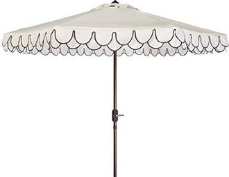 Safavieh Metal for Living Room, Bedroom, Hallway, in White and Black, 255 X 255 X 248 cm