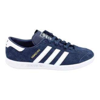 adidas Wildleder Schn&uuml;rung Gummisohle Sneaker - - Sport - Herren - Blau - 40 2/3 EU