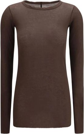 Rick Owens Femme, Tops, Brun, Taille: 38 FR Veste de sport en coton
