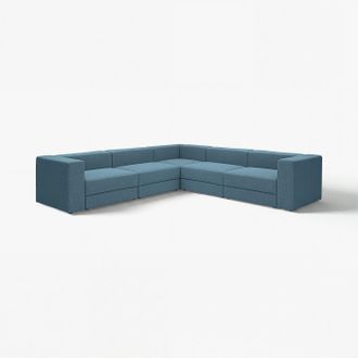 IKEA J&Auml;TTEBO Modulecksofa 6-sitzig
