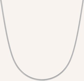 VEYNOU Veynou Halskette Tennis Aus 18 Karat Wei&szlig;gold Und 4,30ct. Lab-Grown Diamanten silber