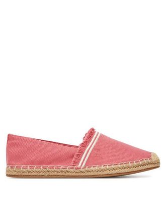 Tommy Hilfiger Espadrilles Fringe Canvas Closed Espadrille FW0FW08881 Rosa