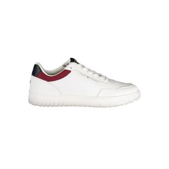Tommy Hilfiger Leather Sneaker - - Shoes - Herren - Wei&szlig; - 40 EU