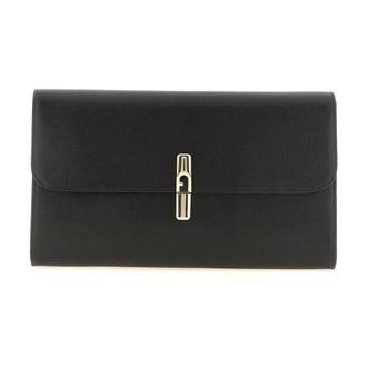 Furla Metropolis Clutch Bag - Femme - Sacs - Noir - Taille: ONE Size